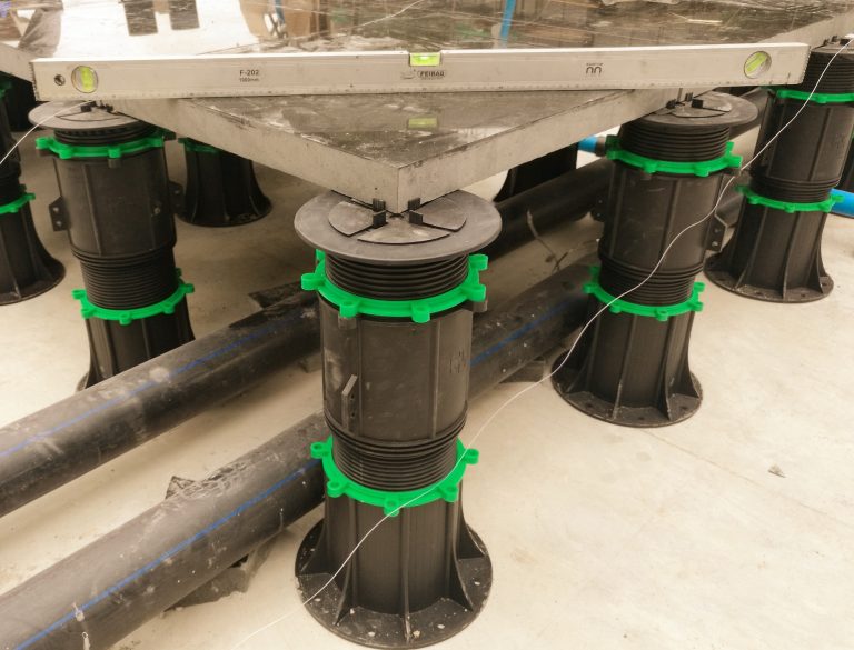 Adjustable Pedestals & Wind Uplift System: Support & Safety for Pavers ...